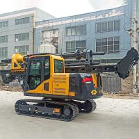 China Construction work Mini Rotary Rig Machine Bore Pile Drilling 45kN/m with drilling depth 15m and diameter 1000mm for sale