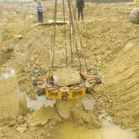China Pile Head Breaking Machine SPA5 Hydraulic Pile Breaker For Round Pile for sale