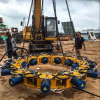 China 1000mm Diameter SPA5 Hydraulic Pile Breaker For Round Foundation Piles To Break Concrete pile for sale