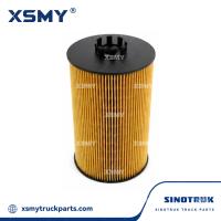 China 200V05504-0122 Engine Oil Filter for SINOTRUK SITRAK C7H C9H HOWO Heavy Duty Truck for sale