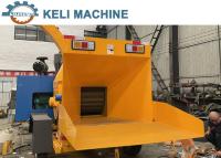 China HY-6130 Branch Crusher Mill 300mm Cutter Diameter 32HP Diesel Engine Rolling Longitudinal Cutting for sale