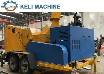 China Mill Crusher HY-6145 Branch Crusher Feeding Roller Diameter 600mm for sale