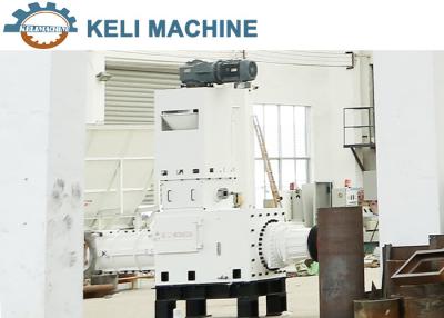 China 7T Clay Brick Extruder Machine KLJ40L Vertical Single Spiral Extruder 75kW Power for Cement and Ceramic for sale