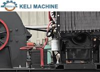 China 90kw Clay Brick Making Machine Hammer Crusher 6 Pole Motor 8000kg for sale