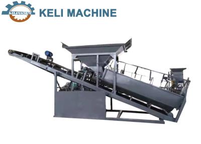 China Mobile Vibrating Sand Screen Machine 500mm Belt Width 40-110 m³/h Capacity Stone Separator for sale