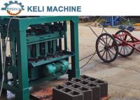 China 30seconds/Time Concrete Brick Making Machine Electric Hollow 4.8kw for sale