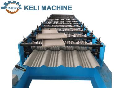 China 0.3-0.8mm Cr12 Tile Making Machine with 8-10m/min Production Speed for 1219mm Roof and Wall Sheets for sale