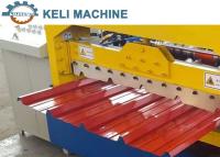 China KL-TFM Tile Making Machine 8-10m/min Aluminum Roof Panel Roll Forming 1219mm Width for sale