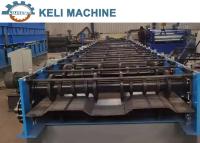 China Automatic Shearing Roofing Roll Forming Machine 0.4-0.8mm Thickness 1220mm Feeding Width for sale