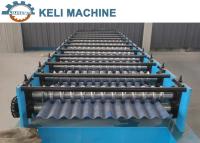 China PLC Control Roof and Wall Sheet Roll Forming Machine 1220mm Feeding Width for sale