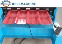 China PLC Color Steel Tile Making Machine 0.4-0.8mm Roof and Wall Sheet Roll Former 8-10m/min for sale