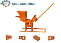 China Manual Brick Making Machine KL1-40 240kg Clay Cement Block Press 200x100x60mm for sale