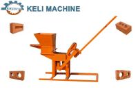 China KL1-40 Interlocking Manual Brick Making Machine 240kg 500-700 Bricks per 8h for sale