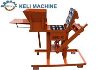 China Interlocking Manual KL2-40 Concrete Paving Block Making Machine 230kg 150x70x105cm for sale