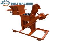 China KL2-40 Manual Interlocking Brick Making Machine 230kg 150x70x105cm No Power for sale