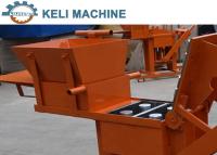 China KL2-40 Interlocking Block Hand Make Cement Brick Making Machine 230kg 150x70x105cm for sale