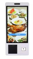 China self service order payment touch screen barcode scanner kiosk for sale