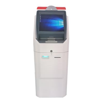 China Withdraw And Deposit Cash ATM Machine Kiosk With 19 Inch Touch Screen for sale