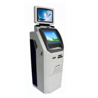 China Dual Screen Atm Machine Banking Bill Payment For Cash In And Cash Out for sale