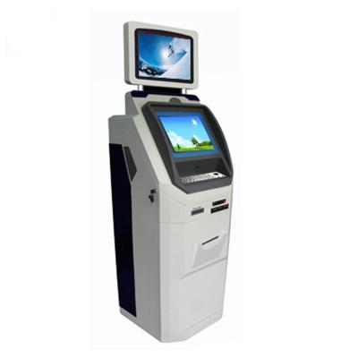 China Dual Screen Atm Machine Banking Bill Payment For Cash In And Cash Out for sale