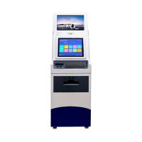 China Touch Screen Self Service Registration Report Kiosk Automatic Ticket Machine for sale