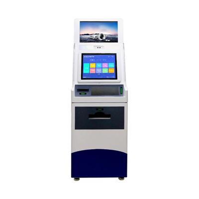 China Touch Screen Self Service Registration Report Kiosk Automatic Ticket Machine for sale