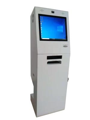 China Floor Standing Windows OS Cash Deposit Machine Support Dual Screen for sale