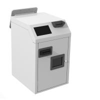China Touch Screen Cash Recycling Machine CRS Self Service Kiosk With Barcode Scanner for sale