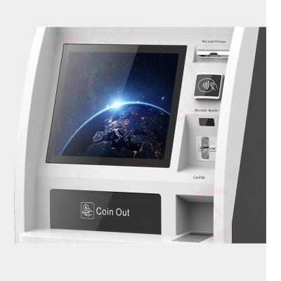 China Anti Fishing Cash Deposit Machine Kiosk With 17 Inch Touch Screen for sale