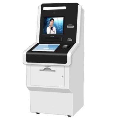 China Indoor 8ms Self Service Kiosk ATM Banking Virtual Teller Machine for sale