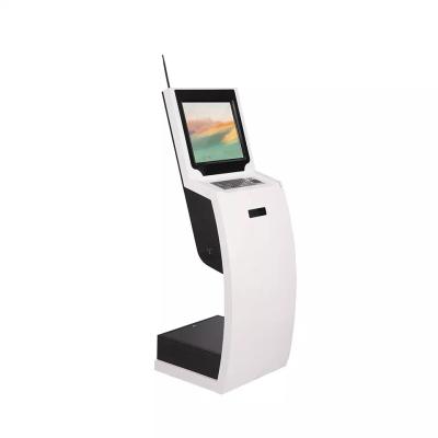 China Floor Standing LCD Advertising Display IC Card Reader Self Service Kiosk for Indoor for sale