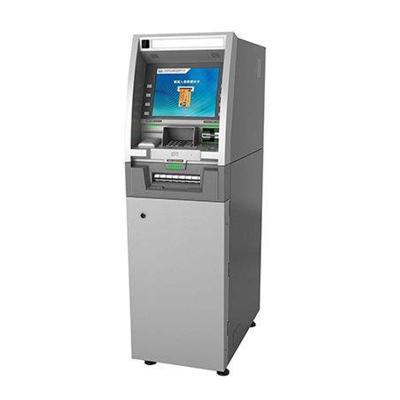 China Withdraw And Deposit Cash ATM Machine Kiosk With 19 Inch Touch Screen for sale