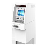 China Touch Screen Cash Acceptor ATM Machine Cash Deposit Dispenser Machine for sale
