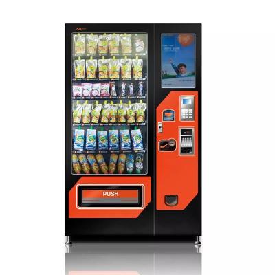 China Vending Machine Kiosk for Tea Coffe Milk beverages hot drinks intelligent touchscreen for sale