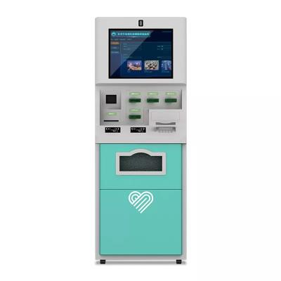 China Red White 8ms 64GB ROM Atm Automatic Teller Machine For Hotel for sale