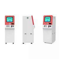 China airport 19 inch CPU i5 256G Atm Cash Deposit Machine Automatic Teller Machine for sale