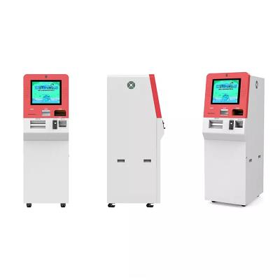 China airport 19 inch CPU i5 256G Atm Cash Deposit Machine Automatic Teller Machine for sale
