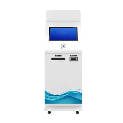 China Fingerprint Self Service Atm Cash Deposit Machine Money Counting Machine Kiosk Automatic Teller for sale