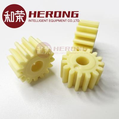 China Wincor CMD-V4 Dispenser Module Accessory Motor 15 Tooth Yellow Gears X 2 for sale