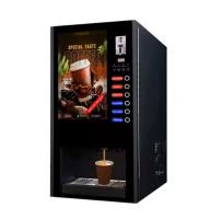 China Vending Machine For Hot Or Iced Coffee Milk Tea With Automatic Cup Drop for sale