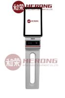 China 23.6 Inch Touch Screen Self Service Cashless Kiosk Machine with Modular Design and Facial Recognition Camera for sale
