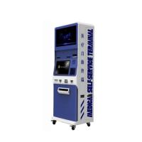China 128G Double Screen Hospitality Self Service POS Kiosk With A4 Document Printing for sale