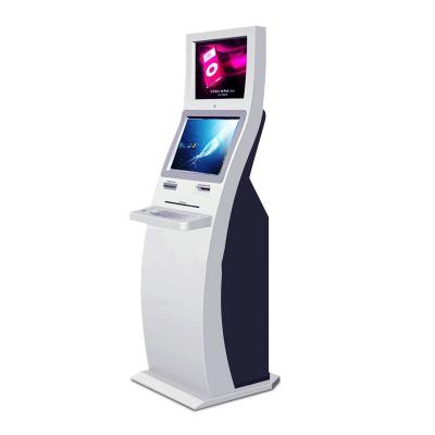 China 128GB Self Service Kiosk Document License Certificate Invoice Photo Payment Printing K Credit Debit Card Reader for sale