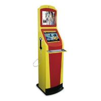 China Two Screen Lottery Selfcheck Outdoor Information Kiosk With Microphone for sale