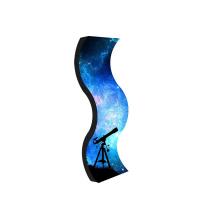 China P2.5mm Flexible LED Display Screen Cylinder Wave Ring Bendable shapes for sale