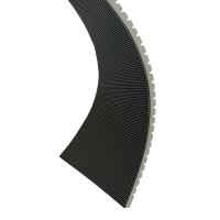 China Ultra Thin P4mm Flexible LED Display Screen embedded Floor Standing for sale