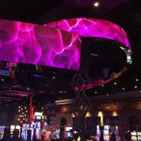 China Custom Shape P2mm Flexible LED Screen Panel 320x160mm Magnetic Soft Module 120° Bend for sale