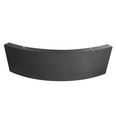 China Custom Shape P2mm Flexible LED Screen Panel 320x160mm Magnetic Soft Module 120° Bend for sale