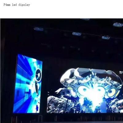 China High Refresh P4mm Indoor Led Video Screen IP20 Protect Class for sale