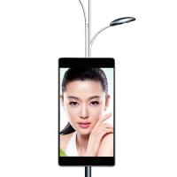 China remote interaction Street Light Pole LED Display 120 degree View Angle for sale